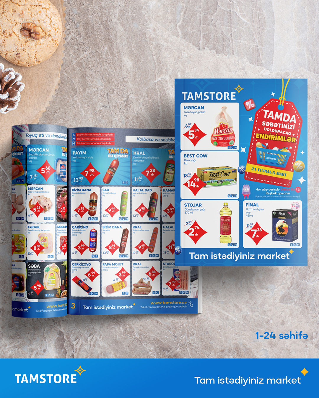 Tamstore marketlər şəbəkəsi